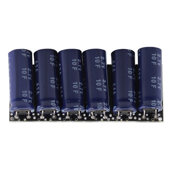 16V 1F 2F Farad kondensatormodulserieanslutning 2,7V 10F superkondensatorer med skyddskort för ...