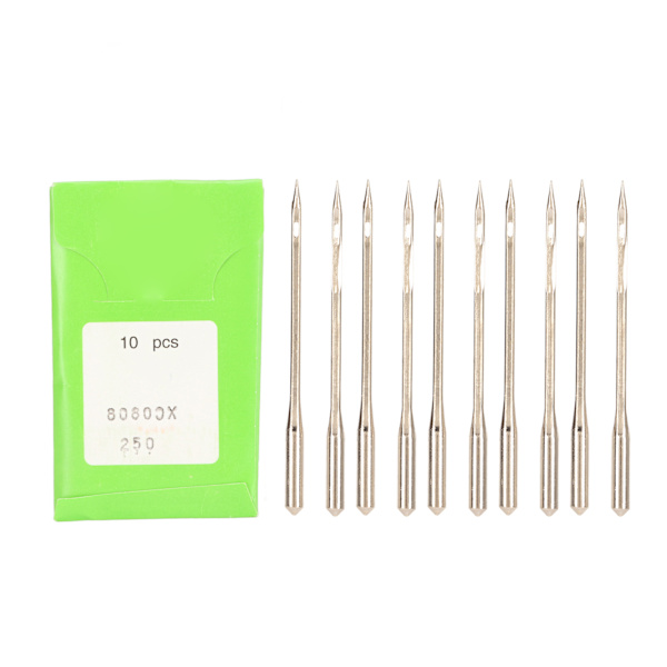 10 kpl ompelukoneen neulaa DIY teräs teollinen kirjontakoneen neulaa ...