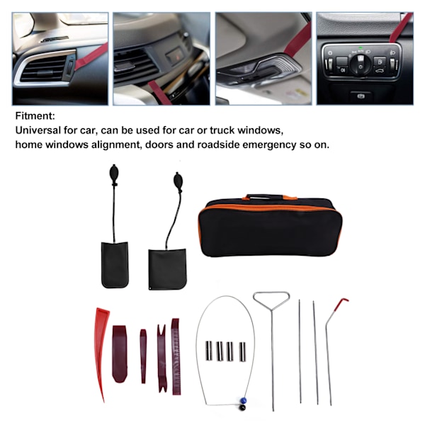 18 ST Full Professionell Verktygssats för fordon med lång räckvidd för ...